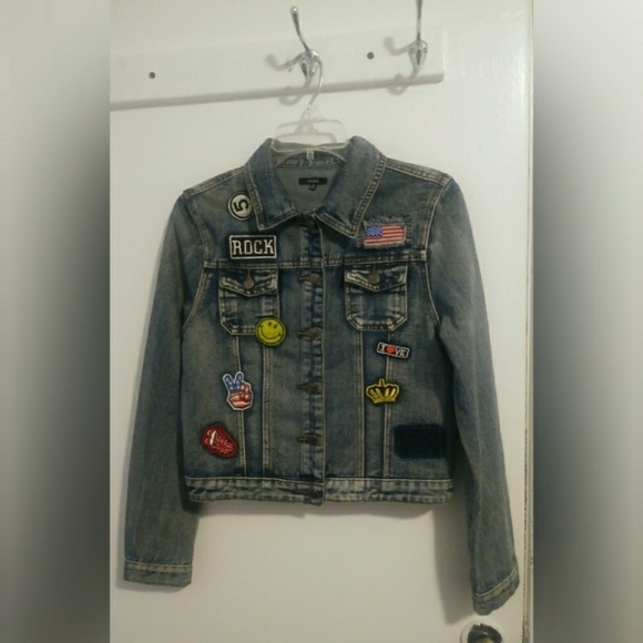 Chiqle | Jackets & Coats | Jean Jacket Patches | Poshmark